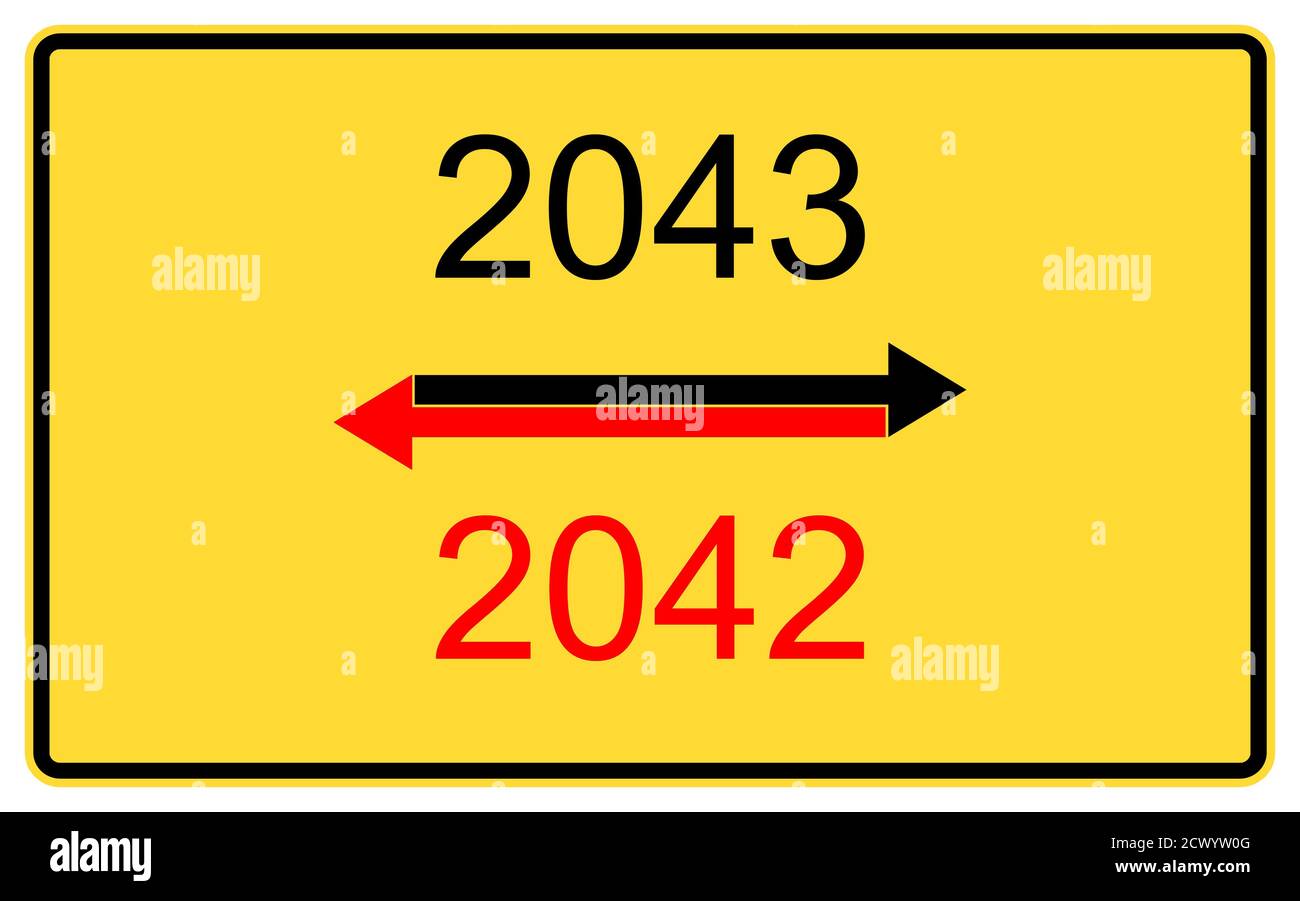 Happy new year 2043 hi-res stock photography and images - Alamy