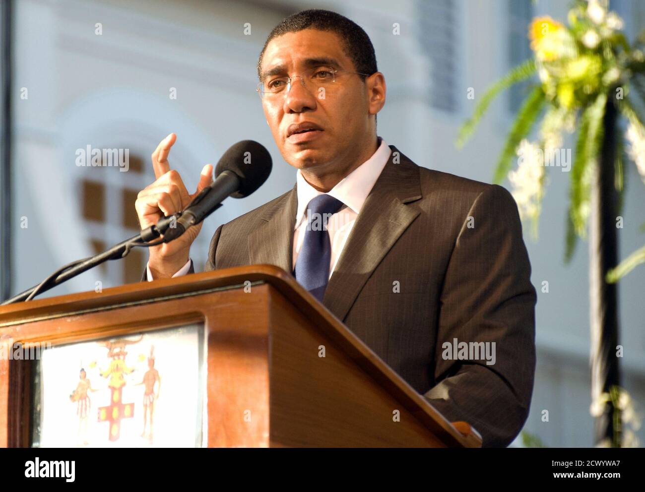 Prime Minister Of Jamaica High Resolution Stock Photography and Images ...