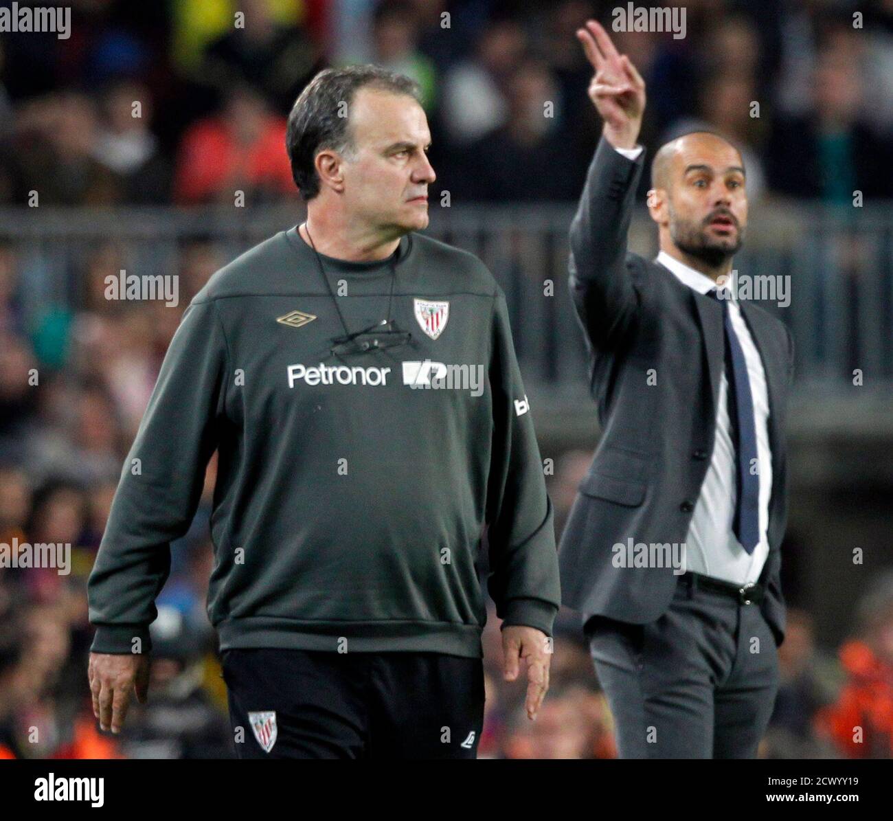 Marcelo bielsa pep guardiola hi-res stock photography and images - Alamy
