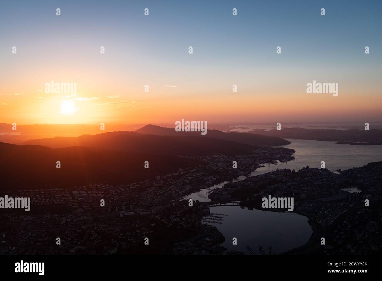 Bergen cityscape hi-res stock photography and images - Alamy