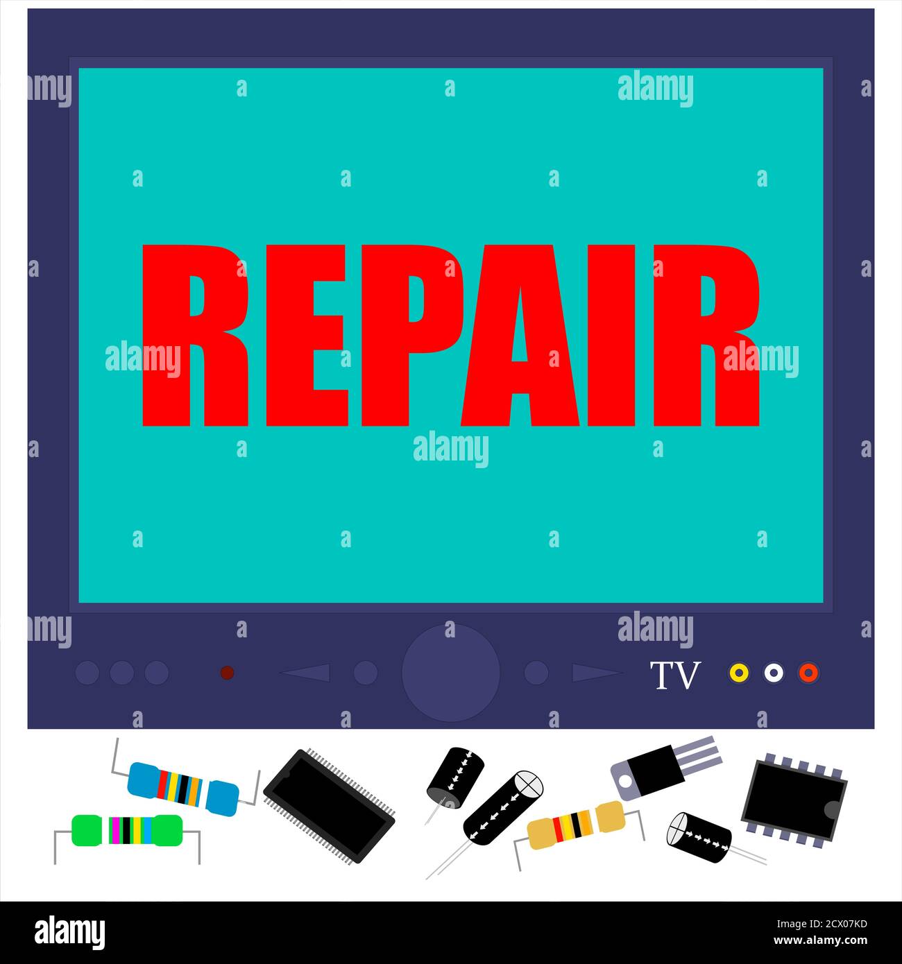 Tv Repair High Resolution Stock Photography and Images - Alamy