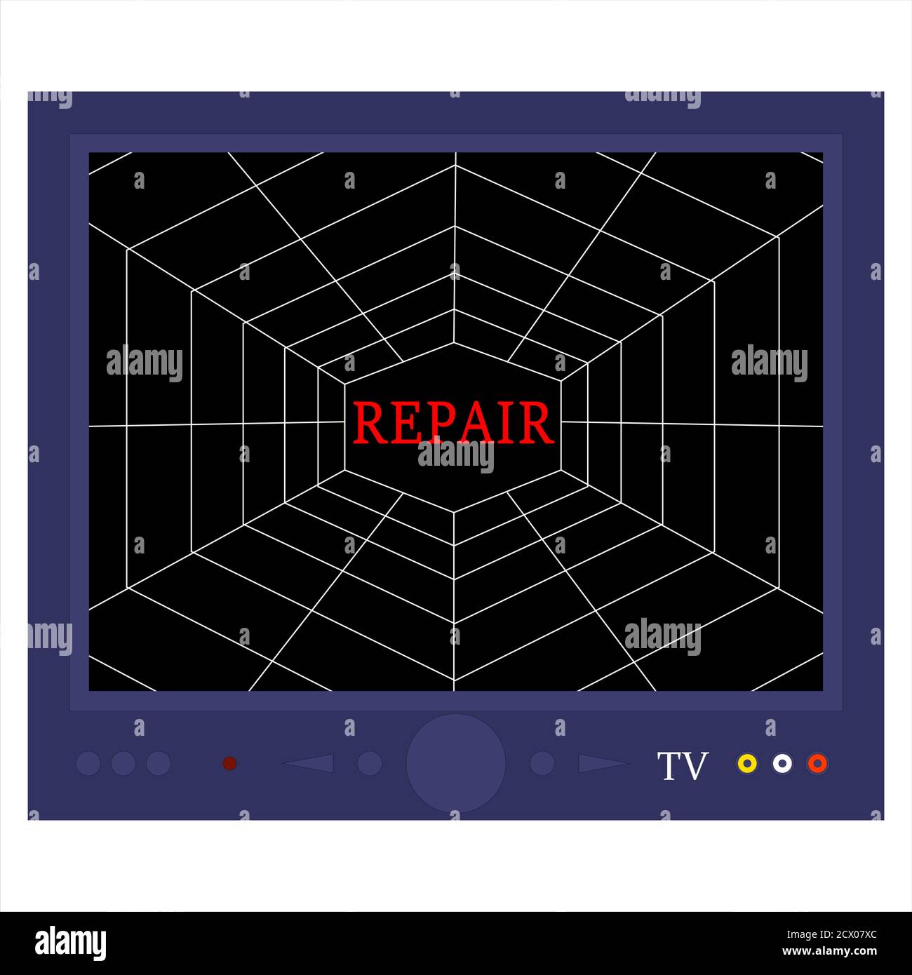 Televisor Stock Vector Images - Alamy