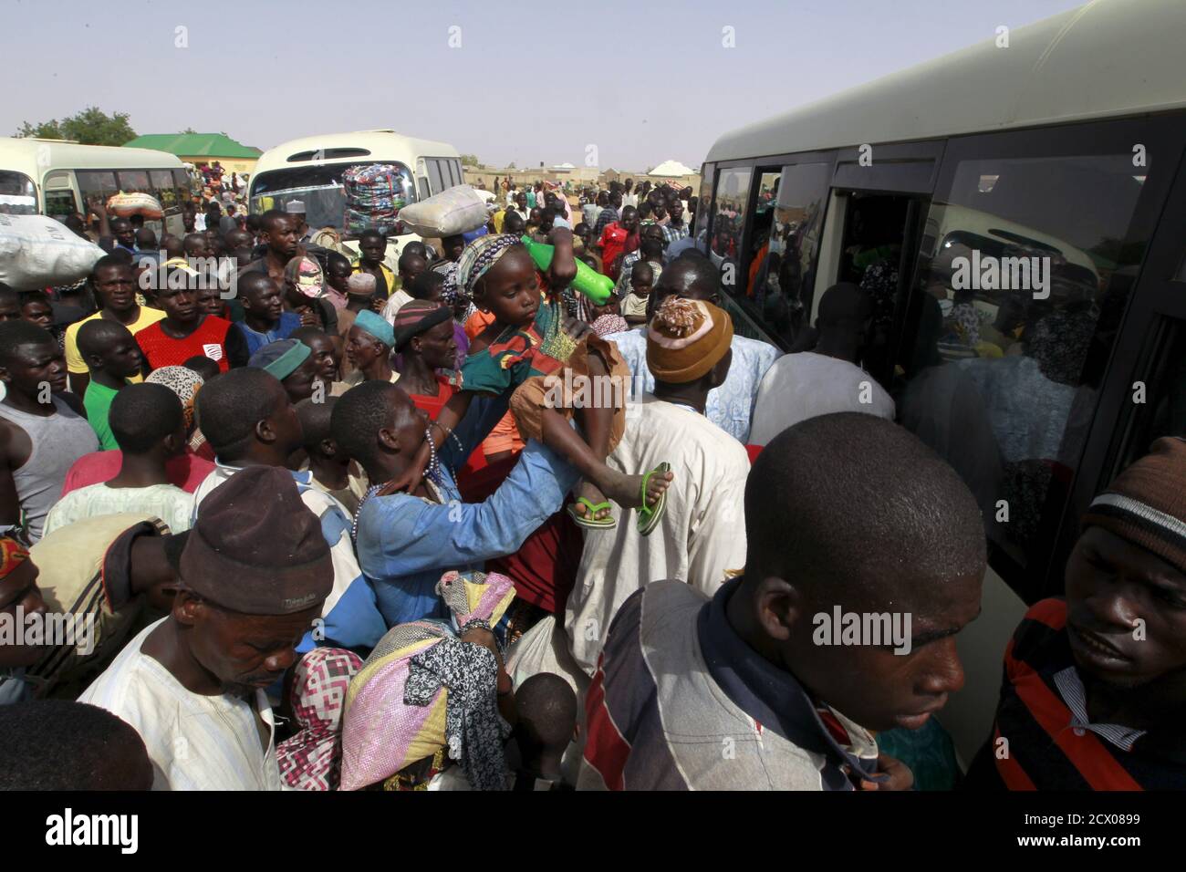 Nigerians evacuated hi-res stock photography and images - Alamy