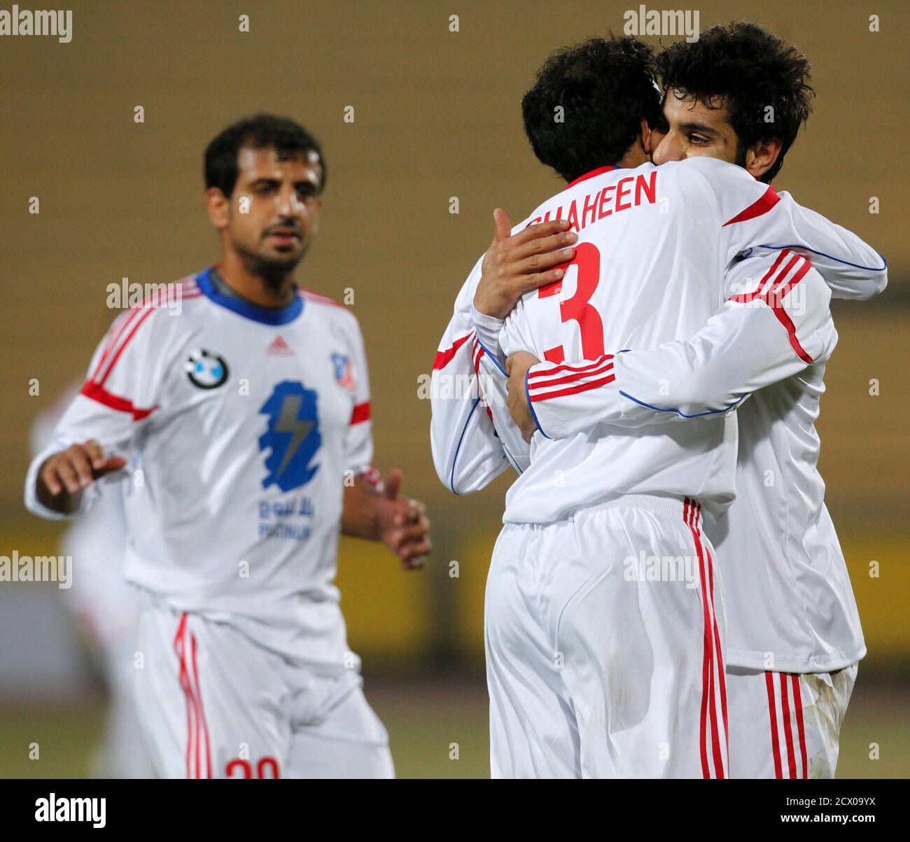 Al Kuwait Players Celebrate Goal High Resolution Stock Photography and ...