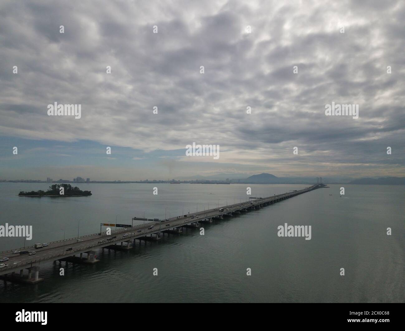 Penang bridge aerial hi-res stock photography and images - Alamy