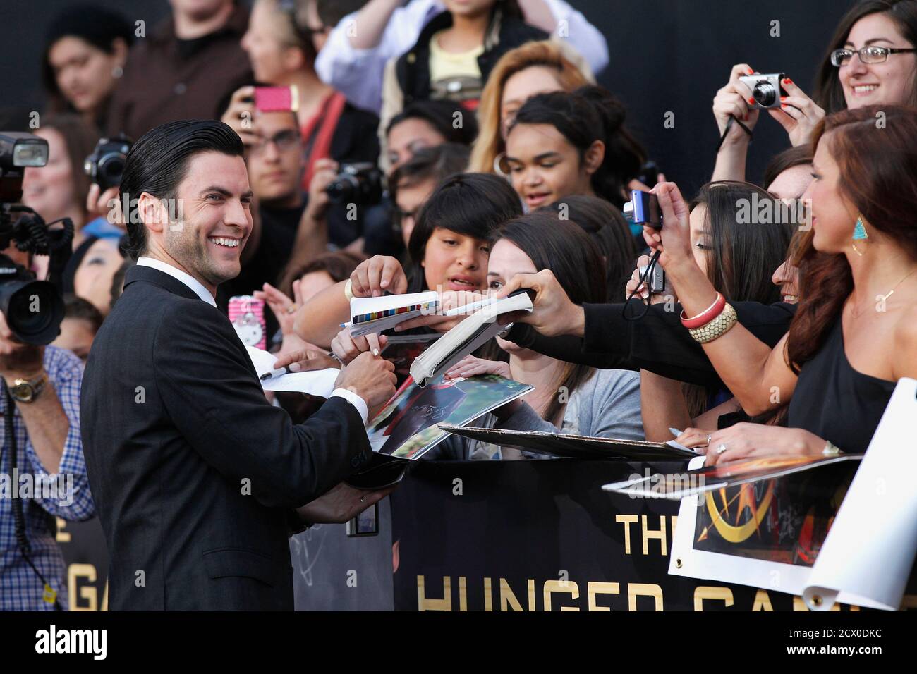 Wes bentley hunger games hi-res stock photography and images - Alamy
