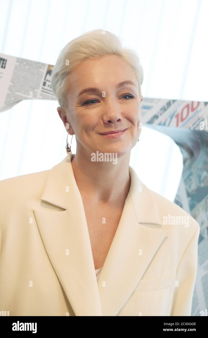 Actress Darya Moroz,Актриса Дарья Мороз Stock Photo - Alamy