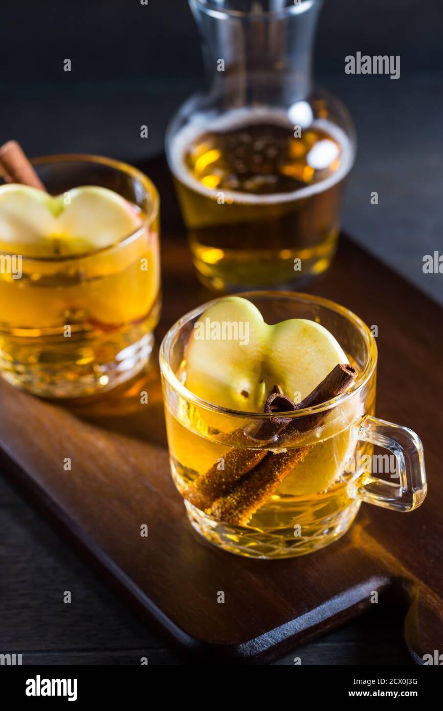 Hot cider table hi-res stock photography and images - Alamy