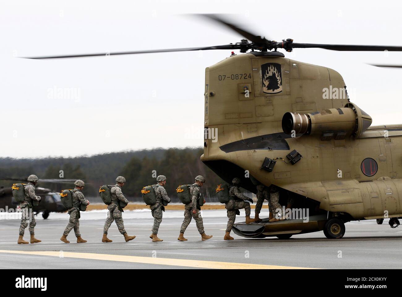 91st Airborne Brigade High Resolution Stock Photography and Images - Alamy