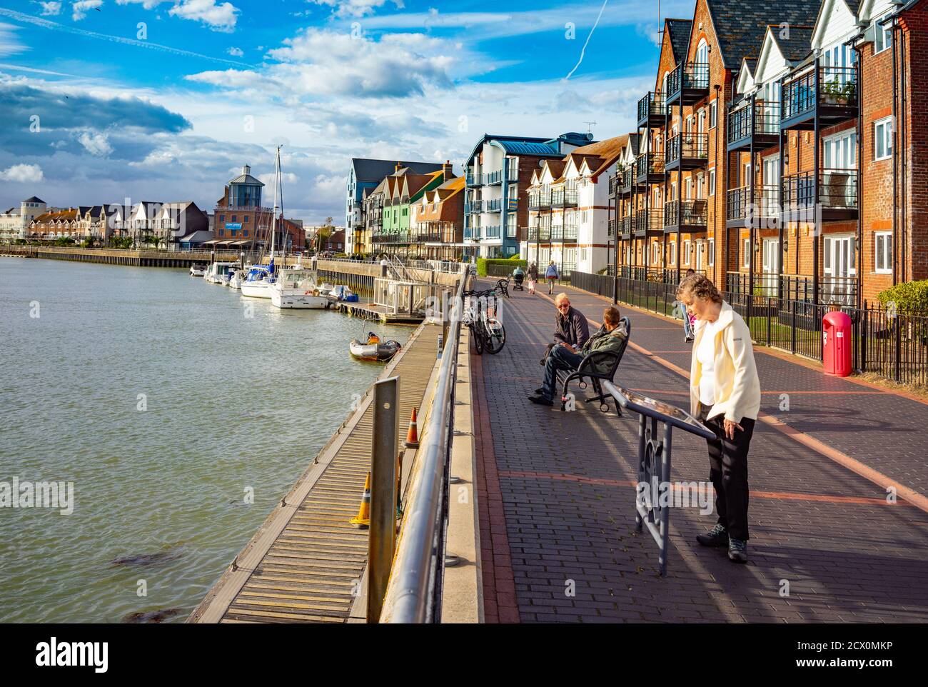 The promenade in Littlehampton, West Sussex, England Stock Photo - Alamy