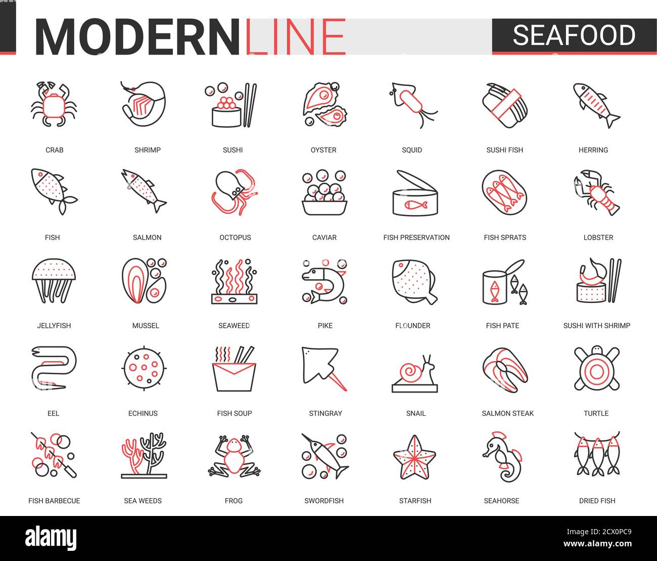 Restaurant cooking fresh black Stock Vector Images - Alamy