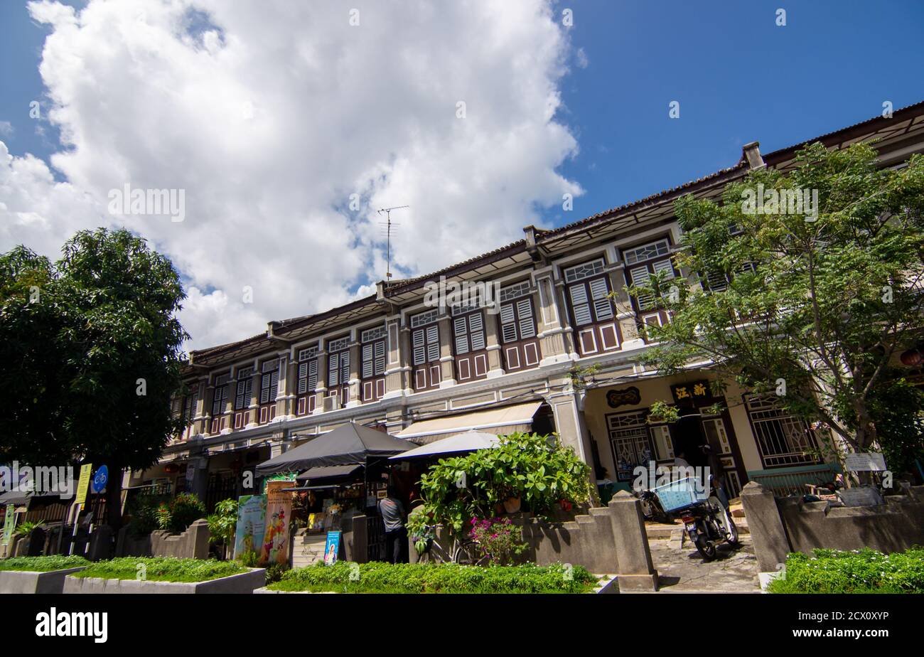 Penang malaysia color heritage architecture hi-res stock photography ...