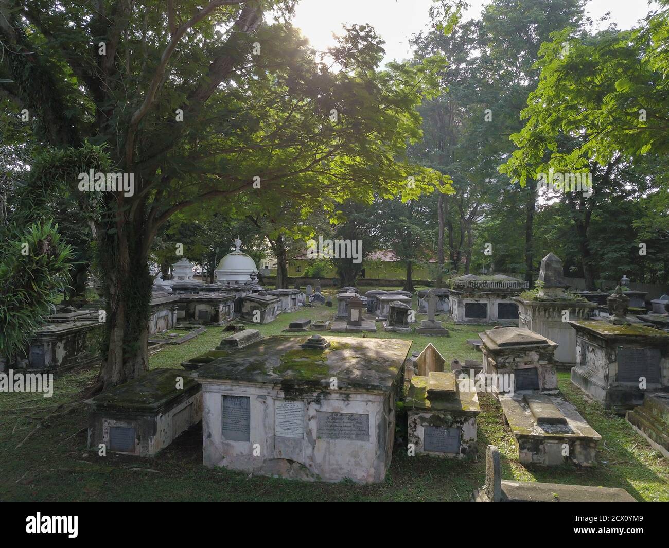 Penang protestant cemetery hi-res stock photography and images - Alamy