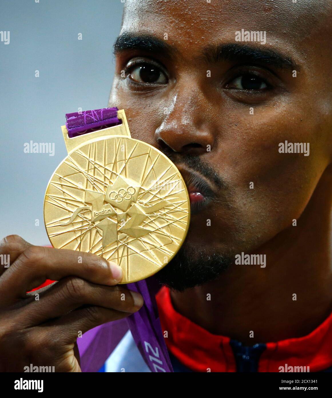 Mo farah london olympics gold medal hi-res stock photography and images ...