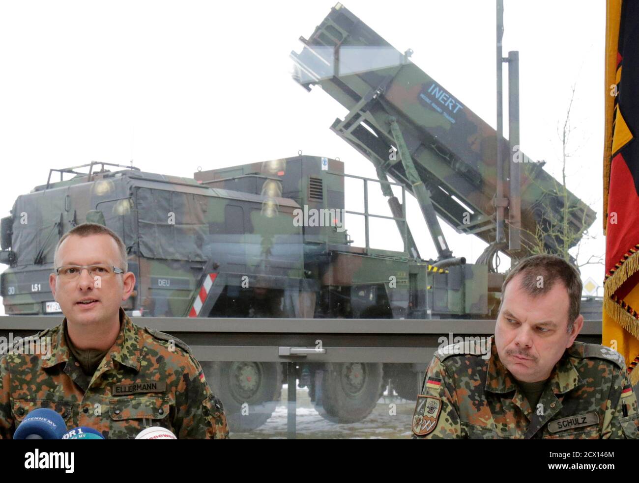 Patriot missile battery launcher hi-res stock photography and images ...