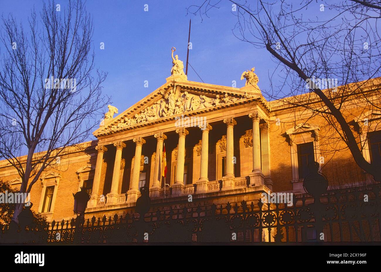 Library of madrid hi-res stock photography and images - Alamy