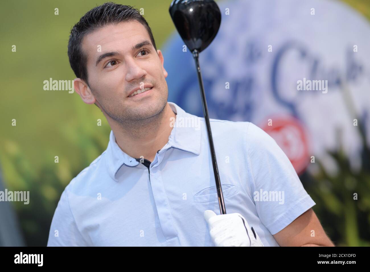 pro golf player portrait Stock Photo - Alamy