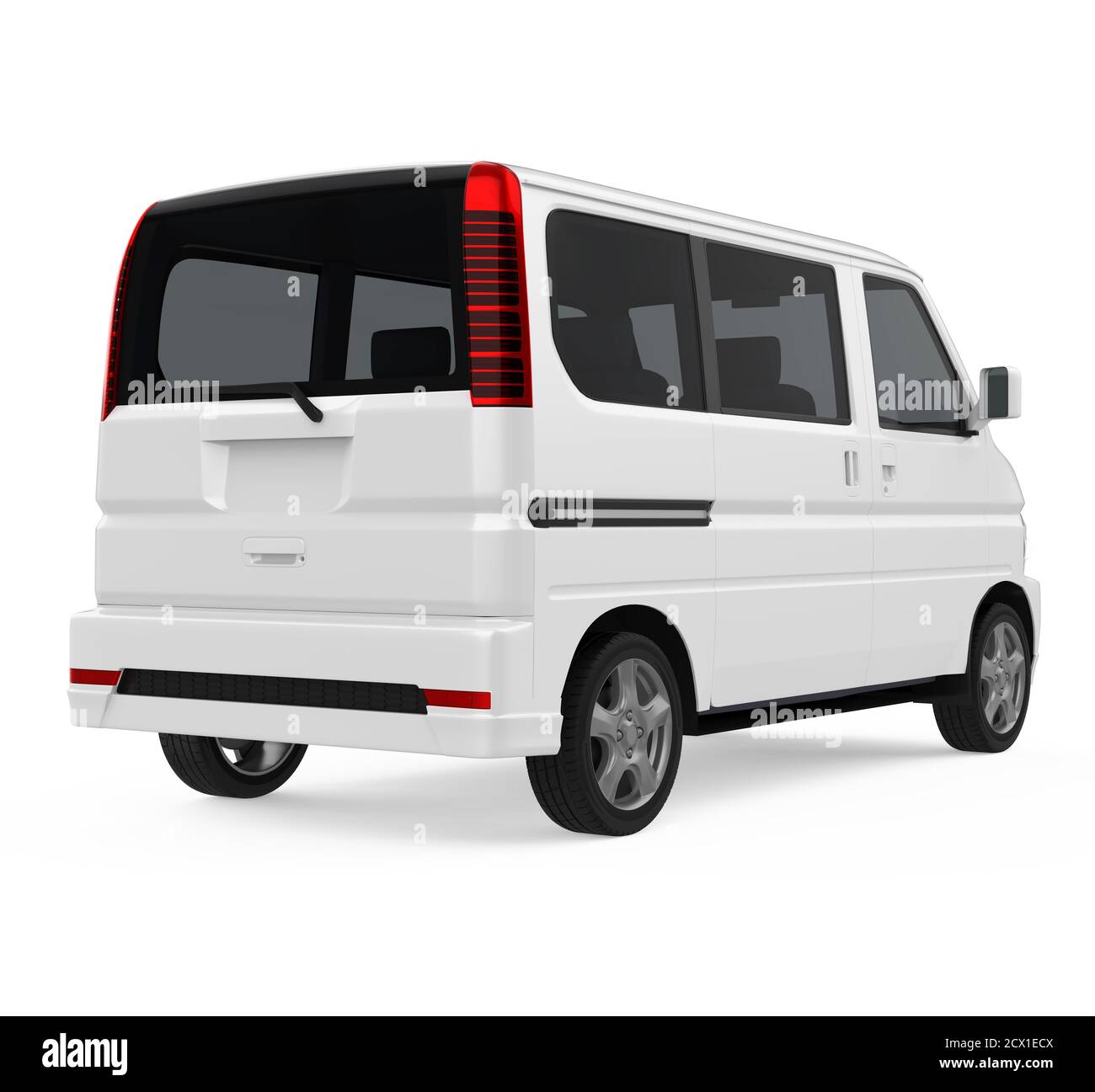 Delivery Van Isolated Stock Photo - Alamy