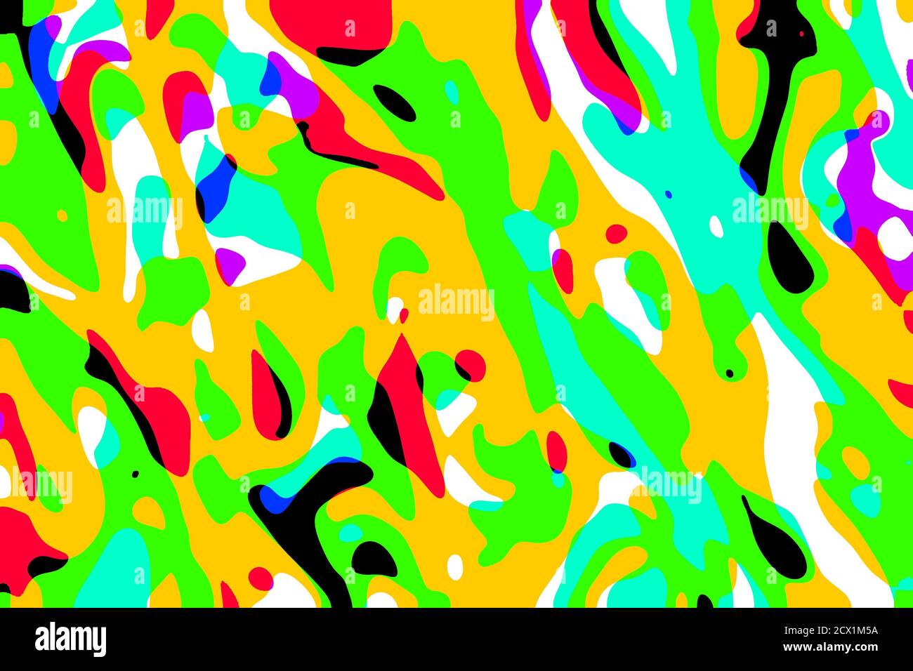 flat speckled color, bright pop art abstract background, 8-bits retro ...