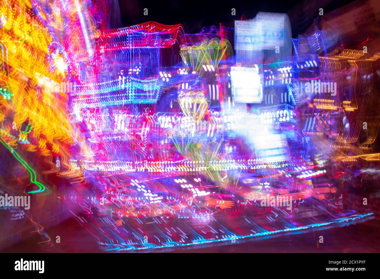 NIJMEGEN, THE NETHERLANDS, SEPTEMBER 29, 2020: long exposure Night ...