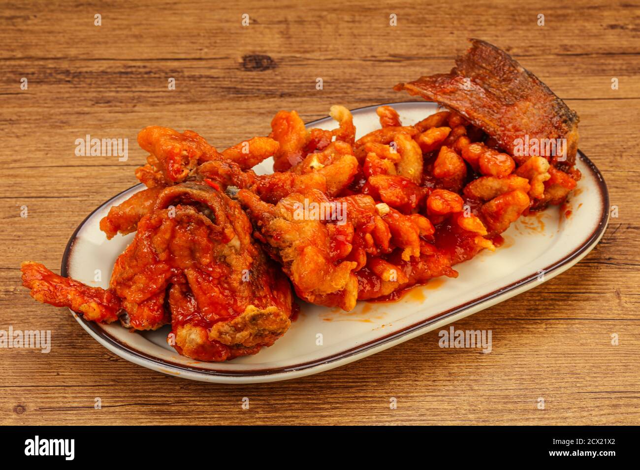 Chinese cuisine squirrel fish with sweet sauce Stock Photo - Alamy