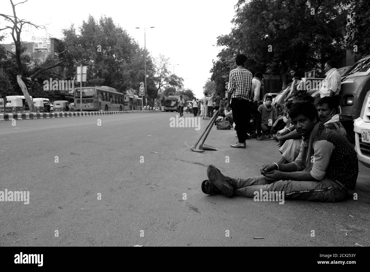 News picture india Black and White Stock Photos & Images - Alamy