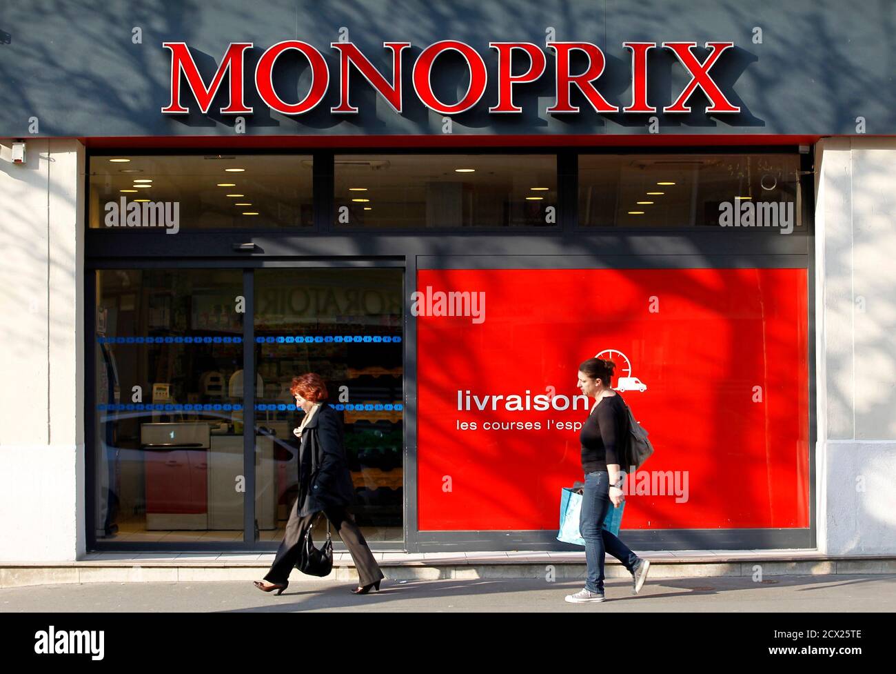 Monoprix store in france hi-res stock photography and images - Alamy