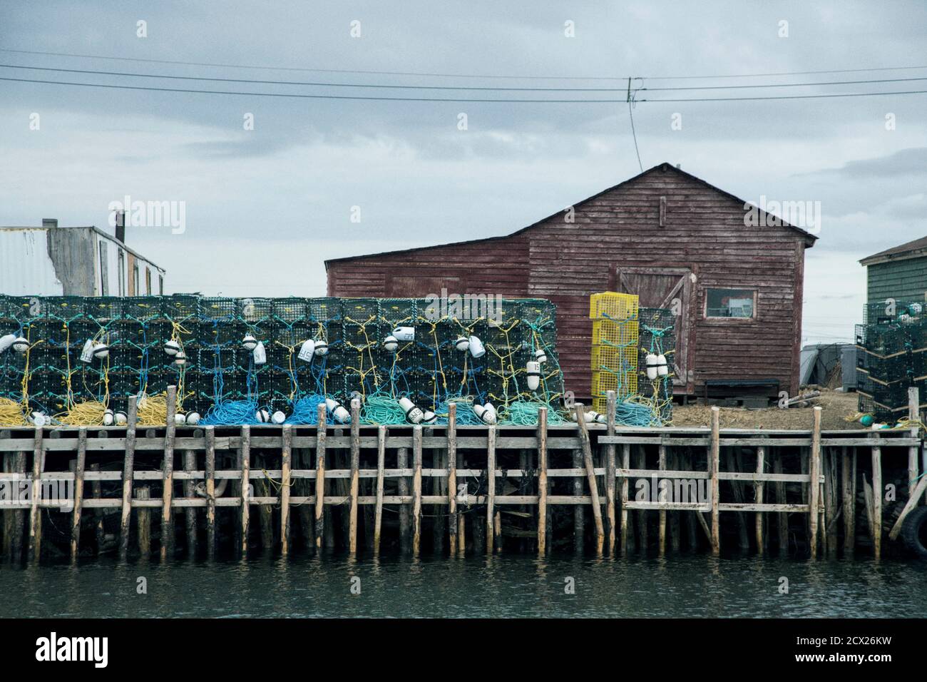 Fish traps hi-res stock photography and images - Alamy