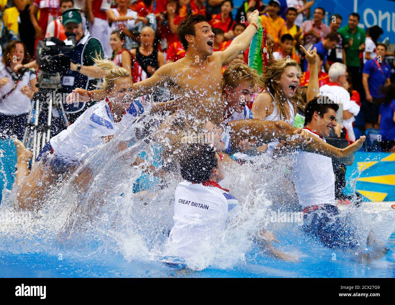 Tom Daley British Olympic Diving High Resolution Stock Photography and ...