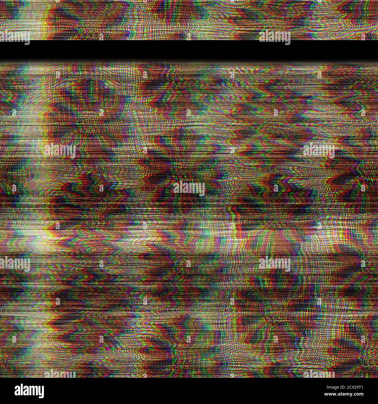 Seamless techno glitch RGB computer monitor noise Stock Photo - Alamy