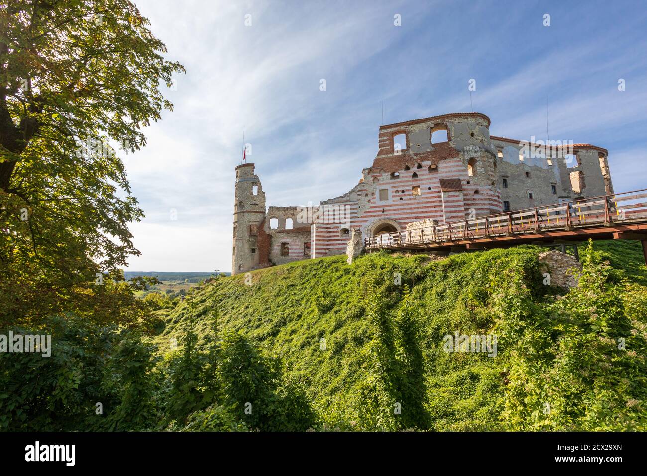 Janowiec Castle. Renaissance castle built in between 1508–1526. In ...