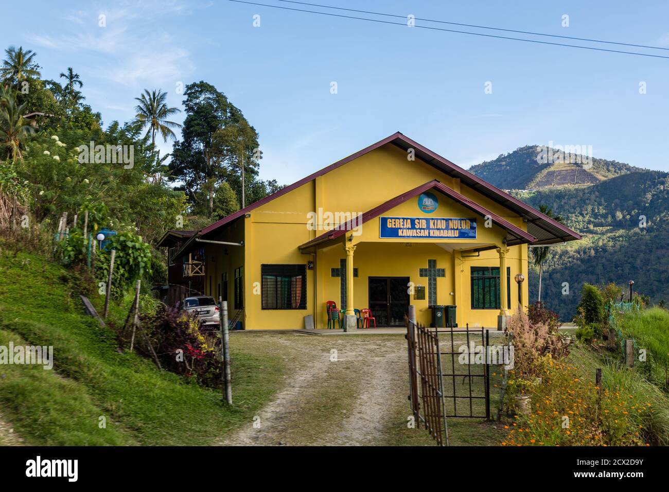 Kiau, Sabah, Malaysia: Borneo Evangelical Church (malay: Sidang Injil ...