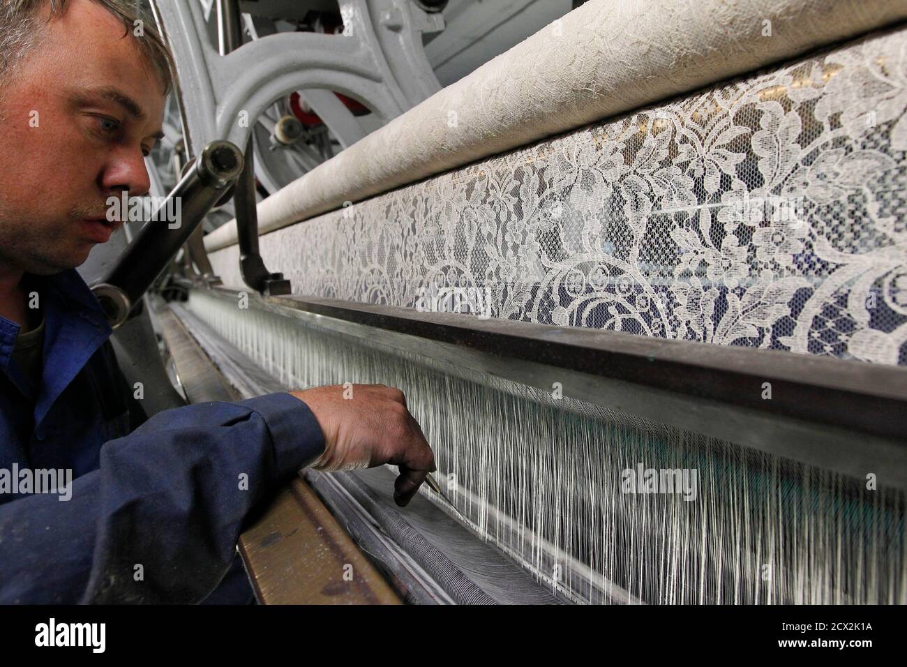 Leavers machine hi-res stock photography and images - Alamy