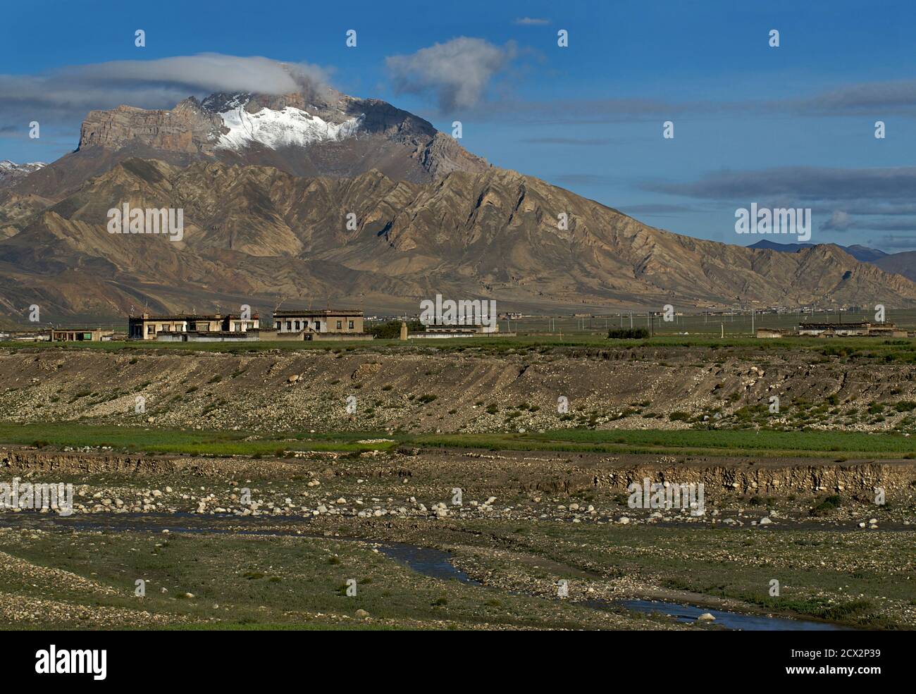 Tibetan scenery, Shegar, Tibet Stock Photo - Alamy