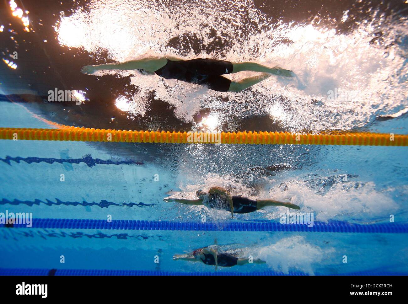 Olympic freestyle swimming underwater hi-res stock photography and ...