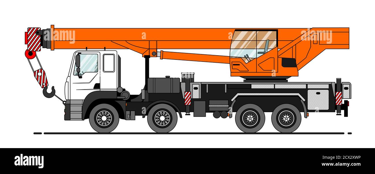 Crane side Stock Vector Images - Alamy