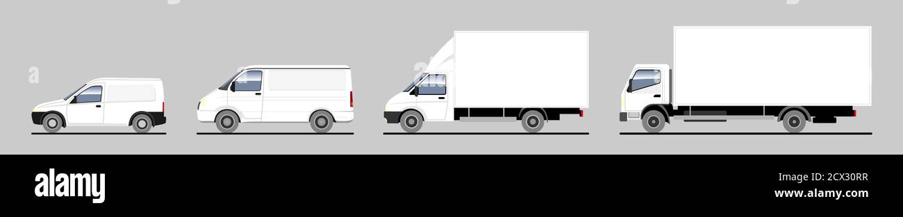 Side of lorry Stock Vector Images - Alamy