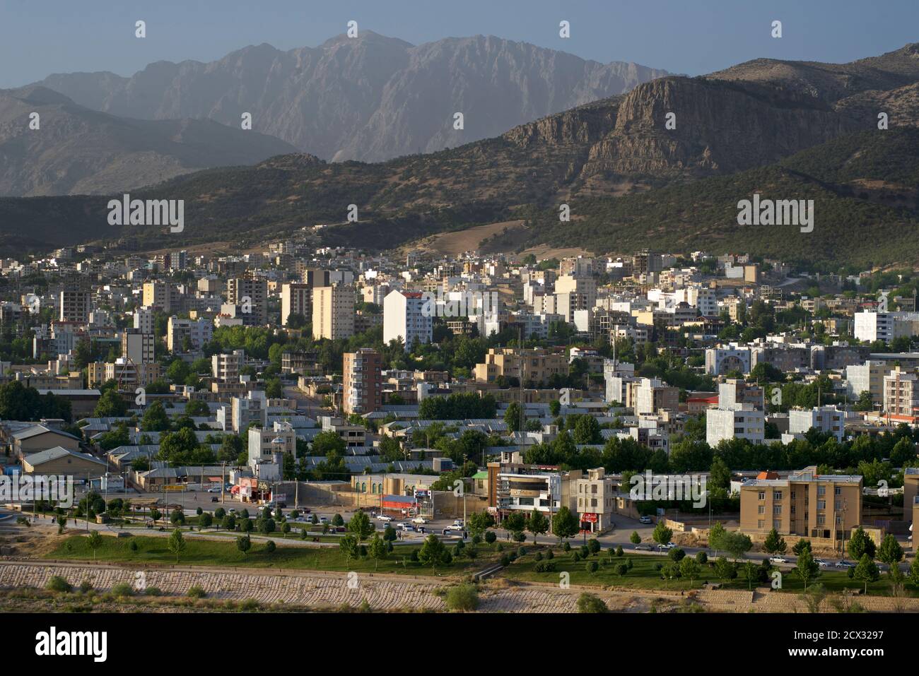 Yasuj city, Zagros mountains, Central Iran Stock Photo - Alamy