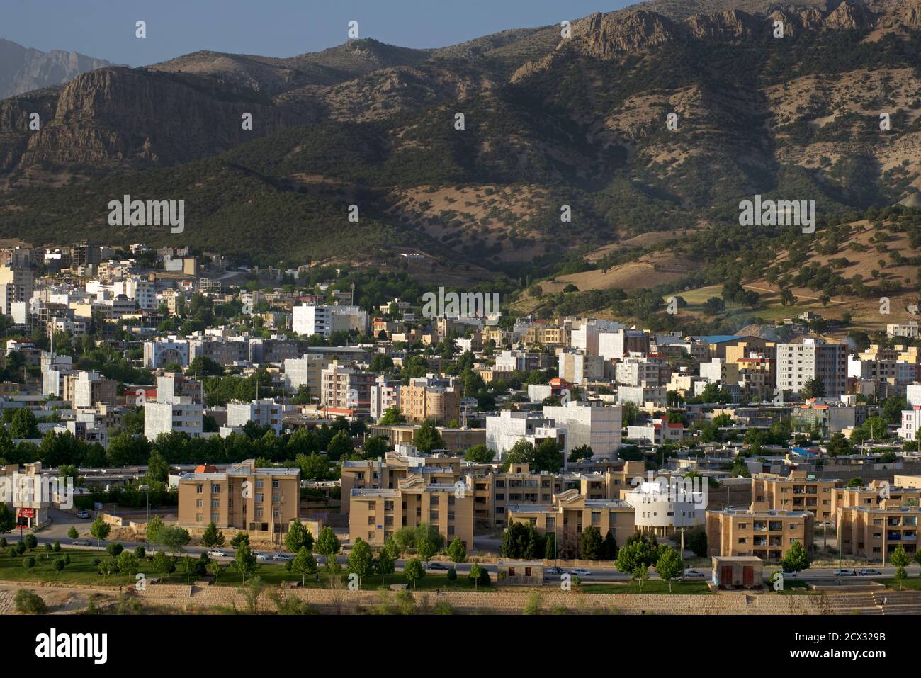 Yasuj city, Zagros mountains, Central Iran Stock Photo - Alamy
