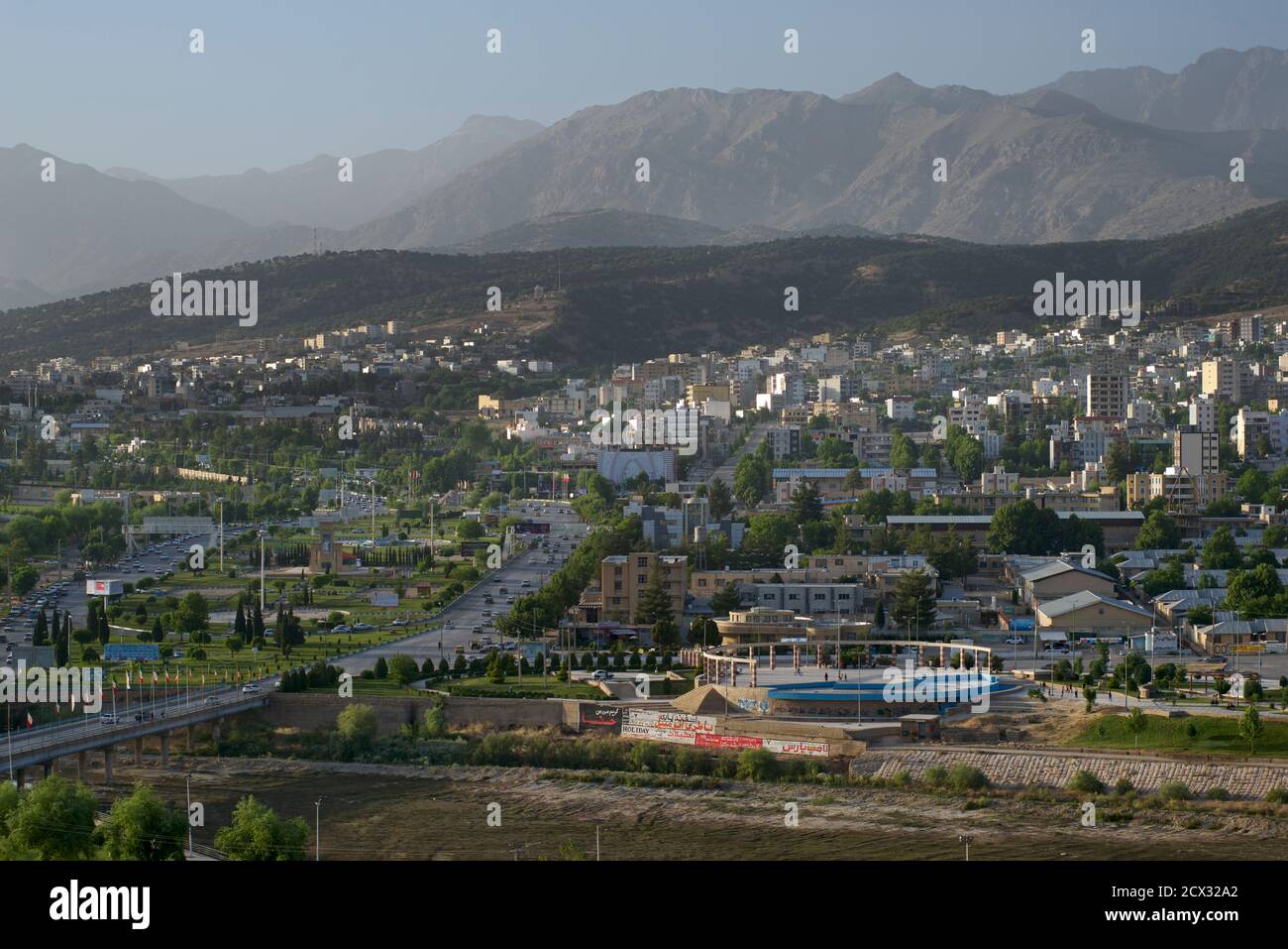 Yasuj city, Zagros mountains, Central Iran Stock Photo - Alamy