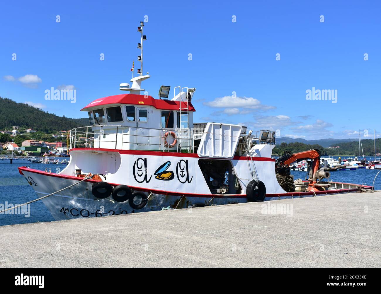 Fishing trawler sea in galicia hi-res stock photography and images - Alamy
