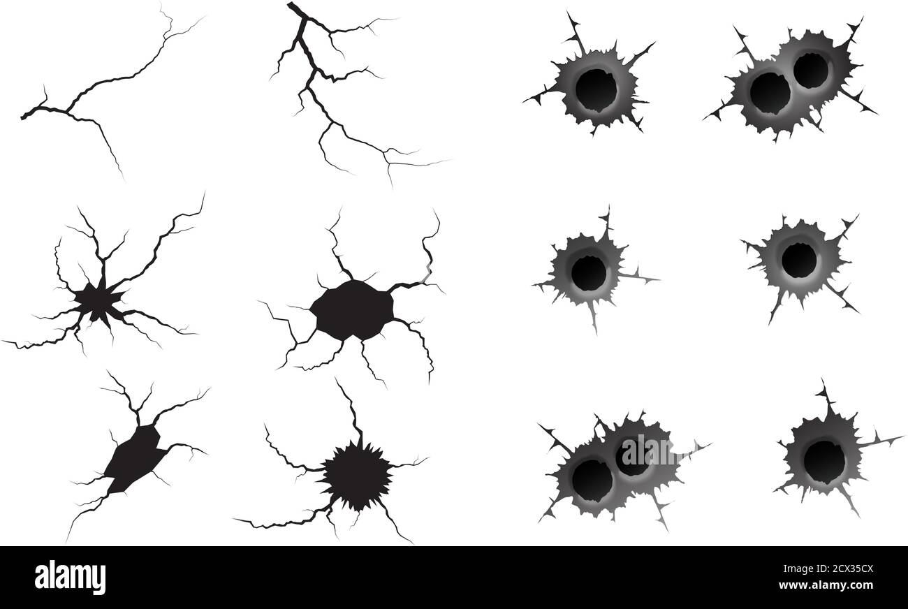 Metal damage Stock Vector Images - Alamy