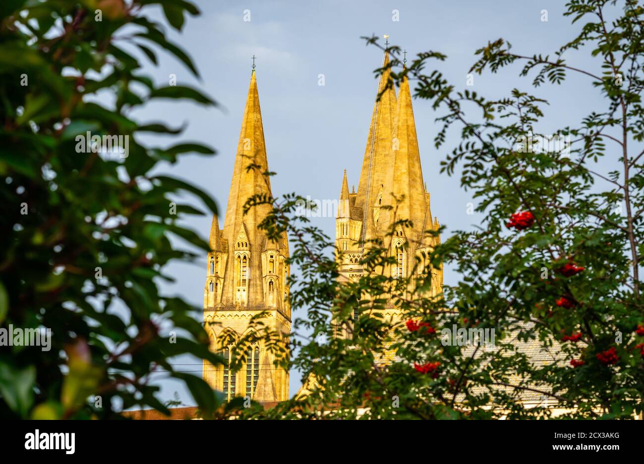Truro Cathedral Tower Cornwall High Resolution Stock Photography and ...