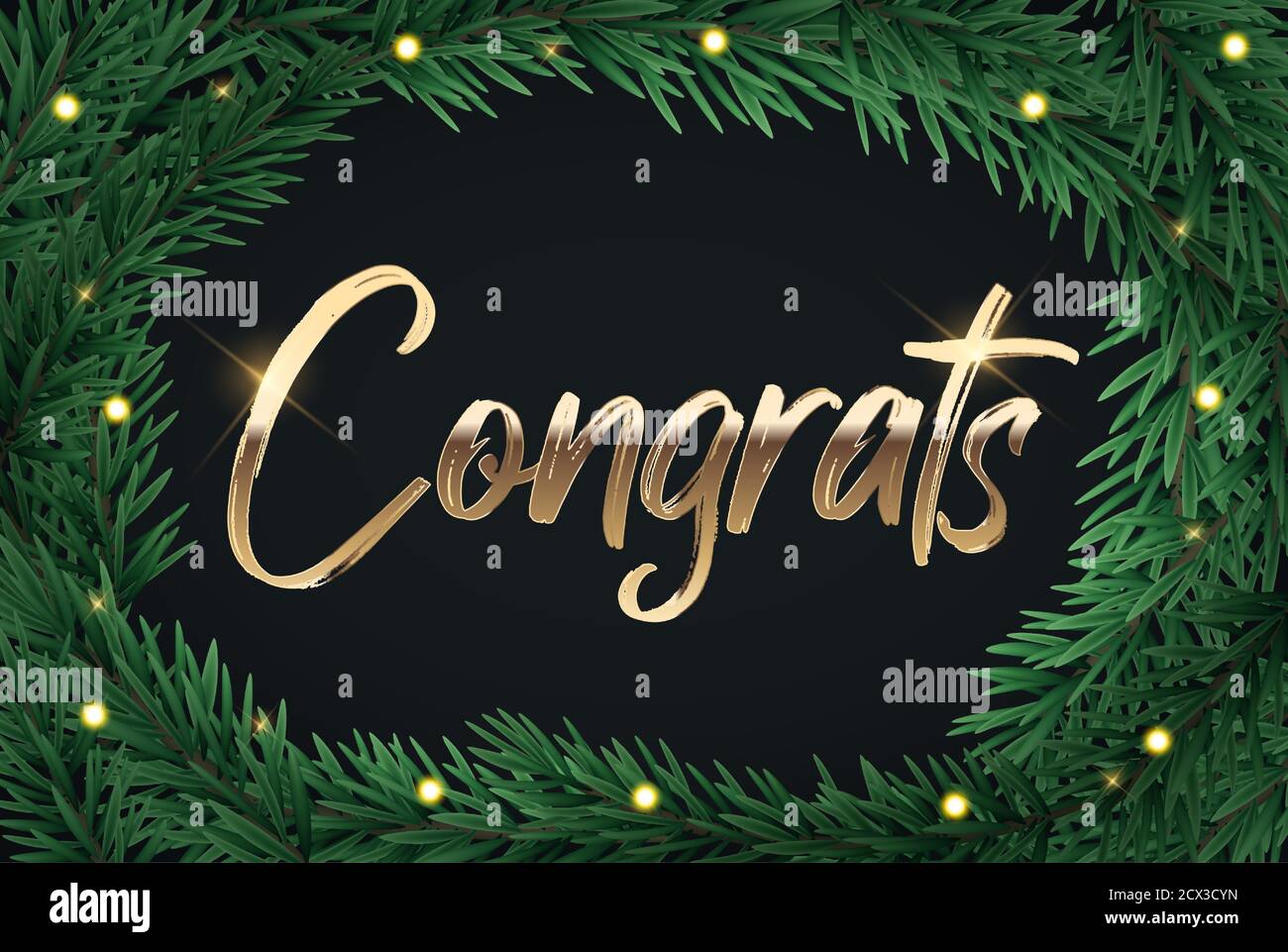 Congratulations abstract design template background. Vector ...