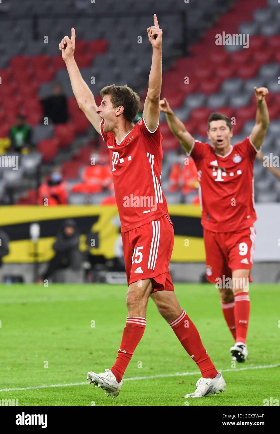 Munich, Germany. 30th Sep, 2020. Football: DFL Supercup, Bayern Munich ...