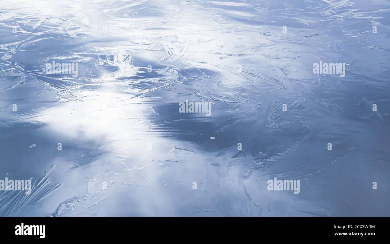 Shiny blue ice surface, natural background photo texture Stock Photo ...
