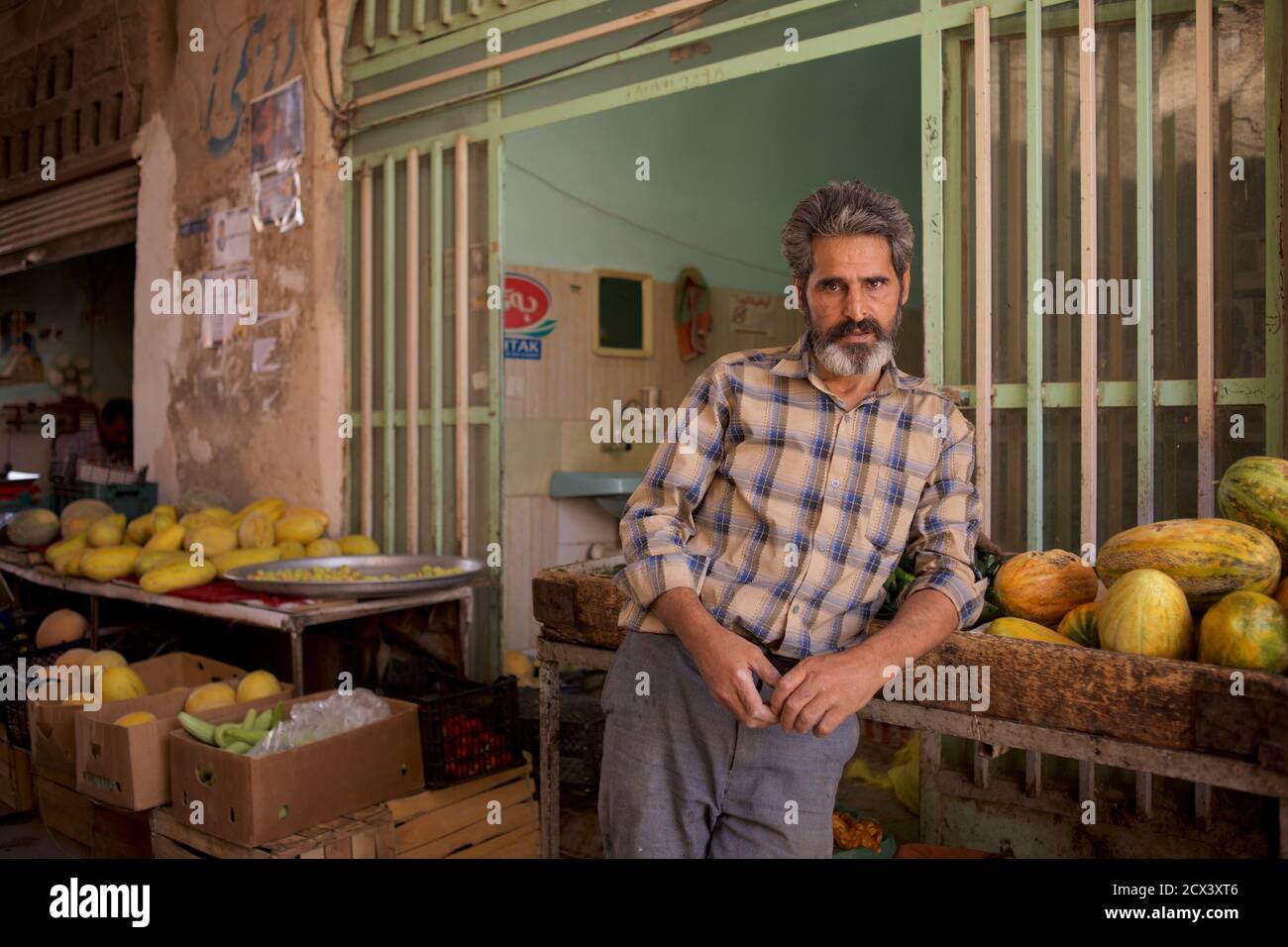 Iranian shopkeeper hi-res stock photography and images - Alamy