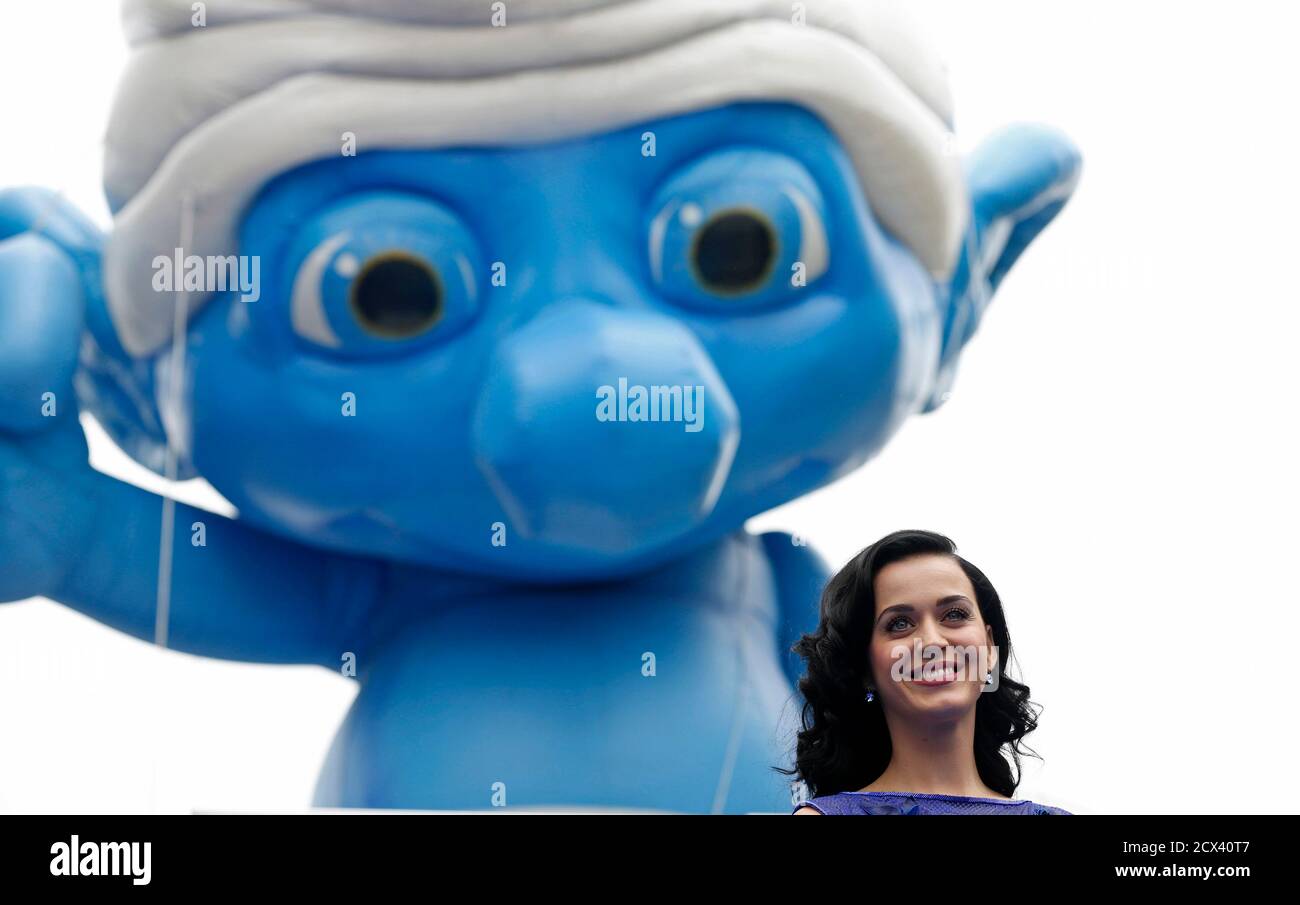 Inflatable smurf hi-res stock photography and images - Alamy