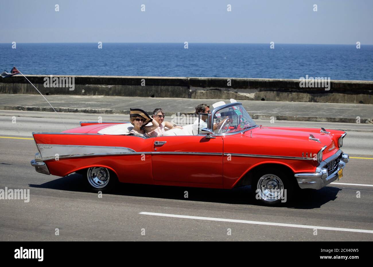 1957 chevrolet bel air convertible hi-res stock photography and images ...
