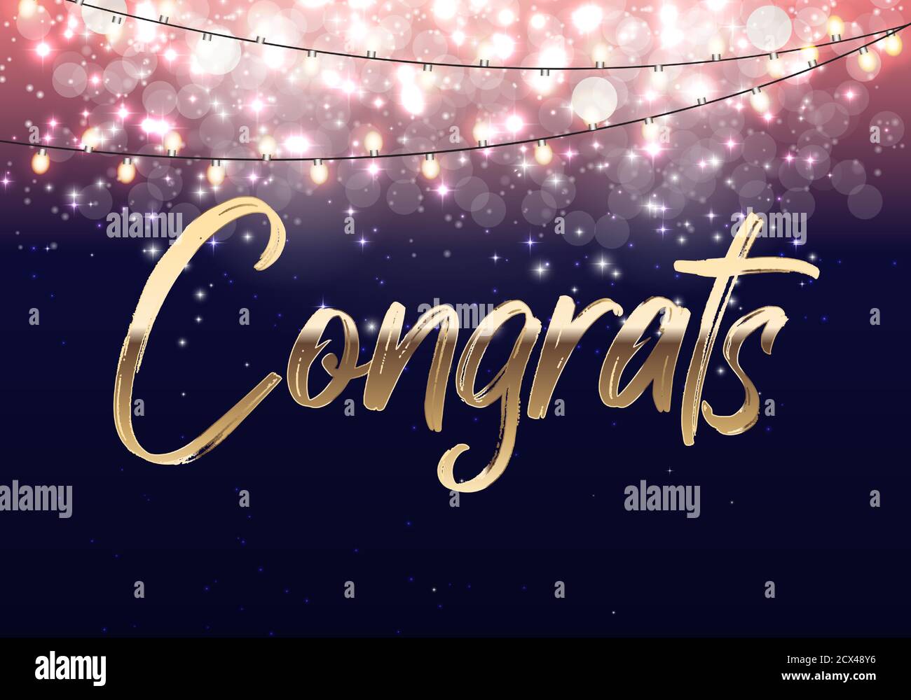 Congratulations abstract design template background. Vector ...